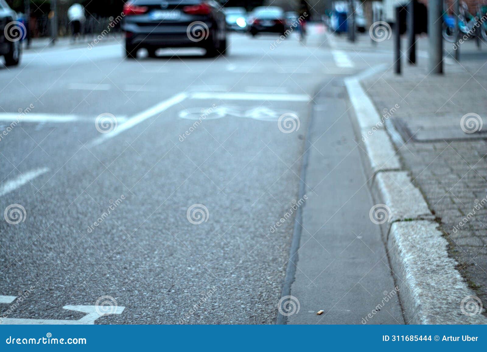 Bicycle Paths are Very Important in the World Stock Photo - Image of ...