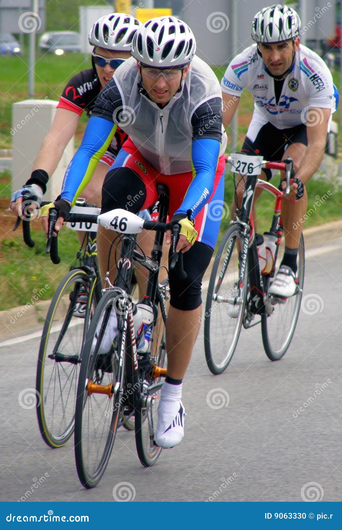 Bicycle race editorial image. Image of cyclists, croatia - 9063330