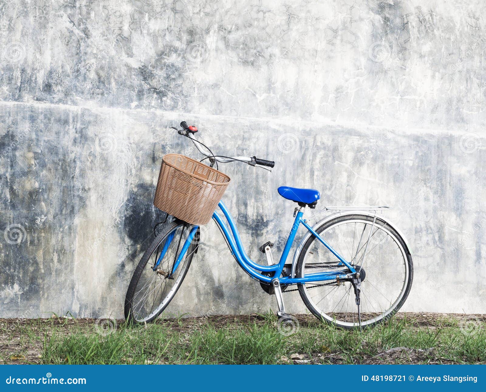 Bicycle ready to ride stock image. Image of gear, basket - 48198721