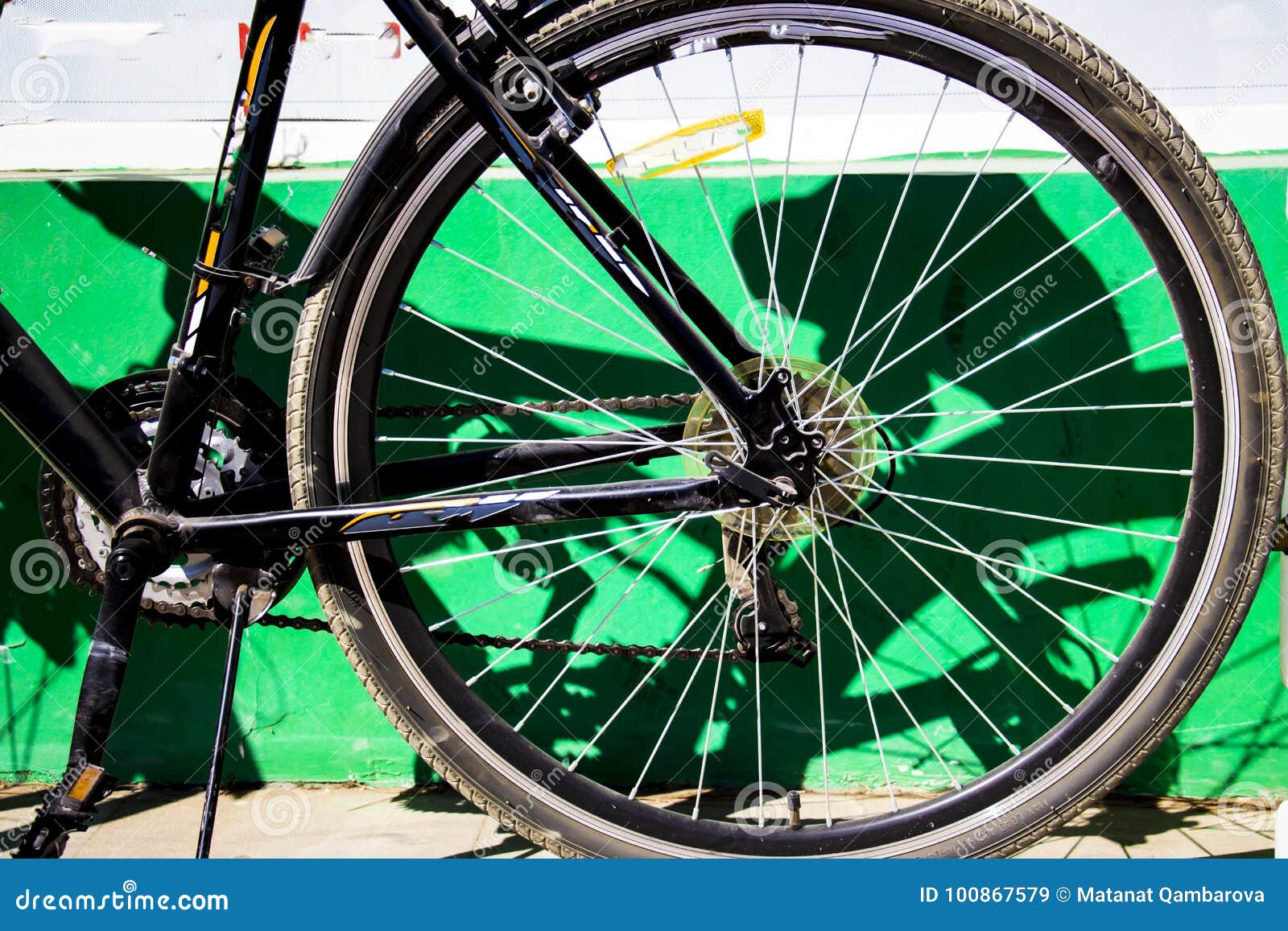 Bicycle stock image. Image of ride, healthy, black, mountain - 100867579