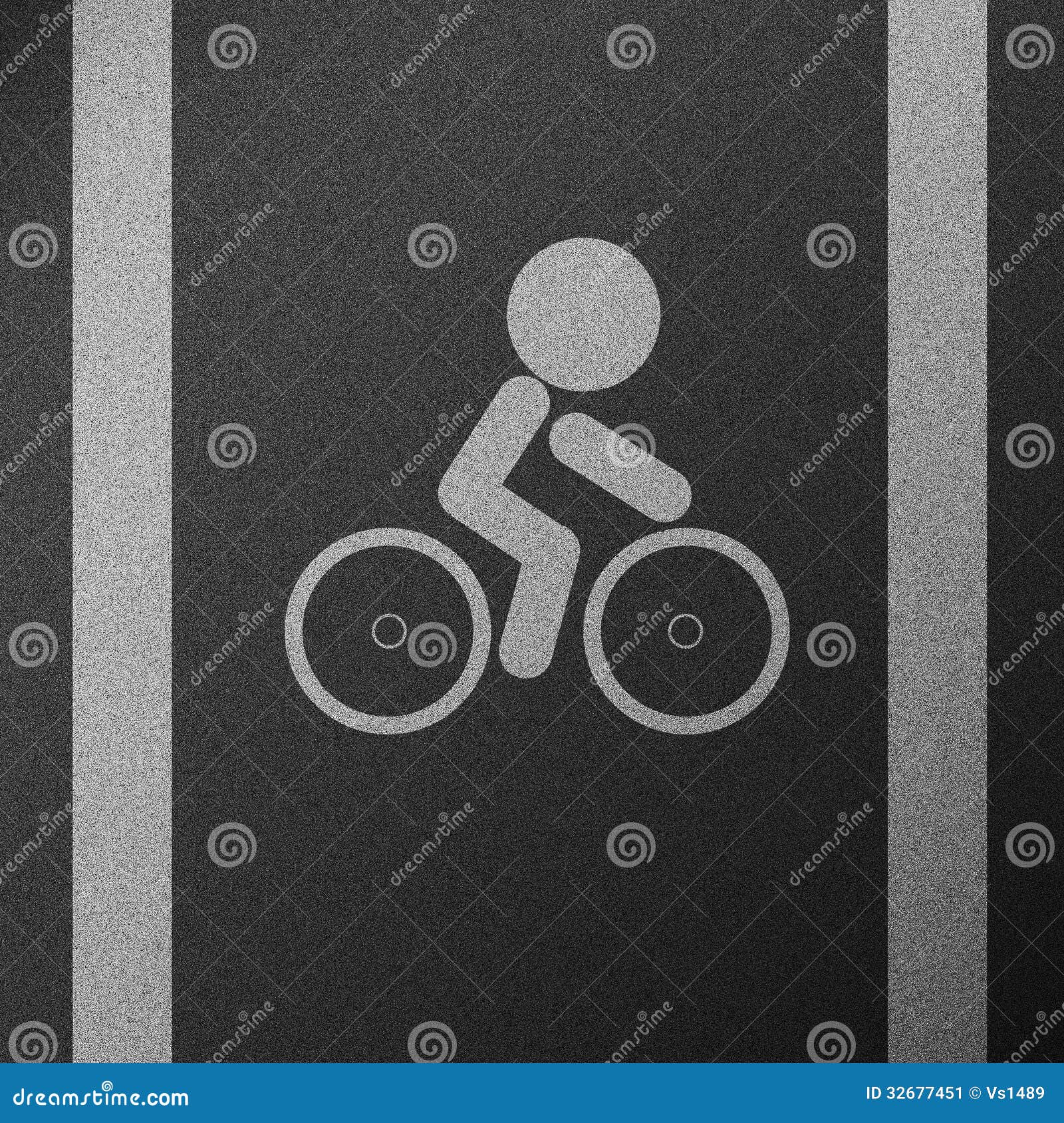 Bicycle Road Background Texture of Rough Asphalt Stock Illustration ...