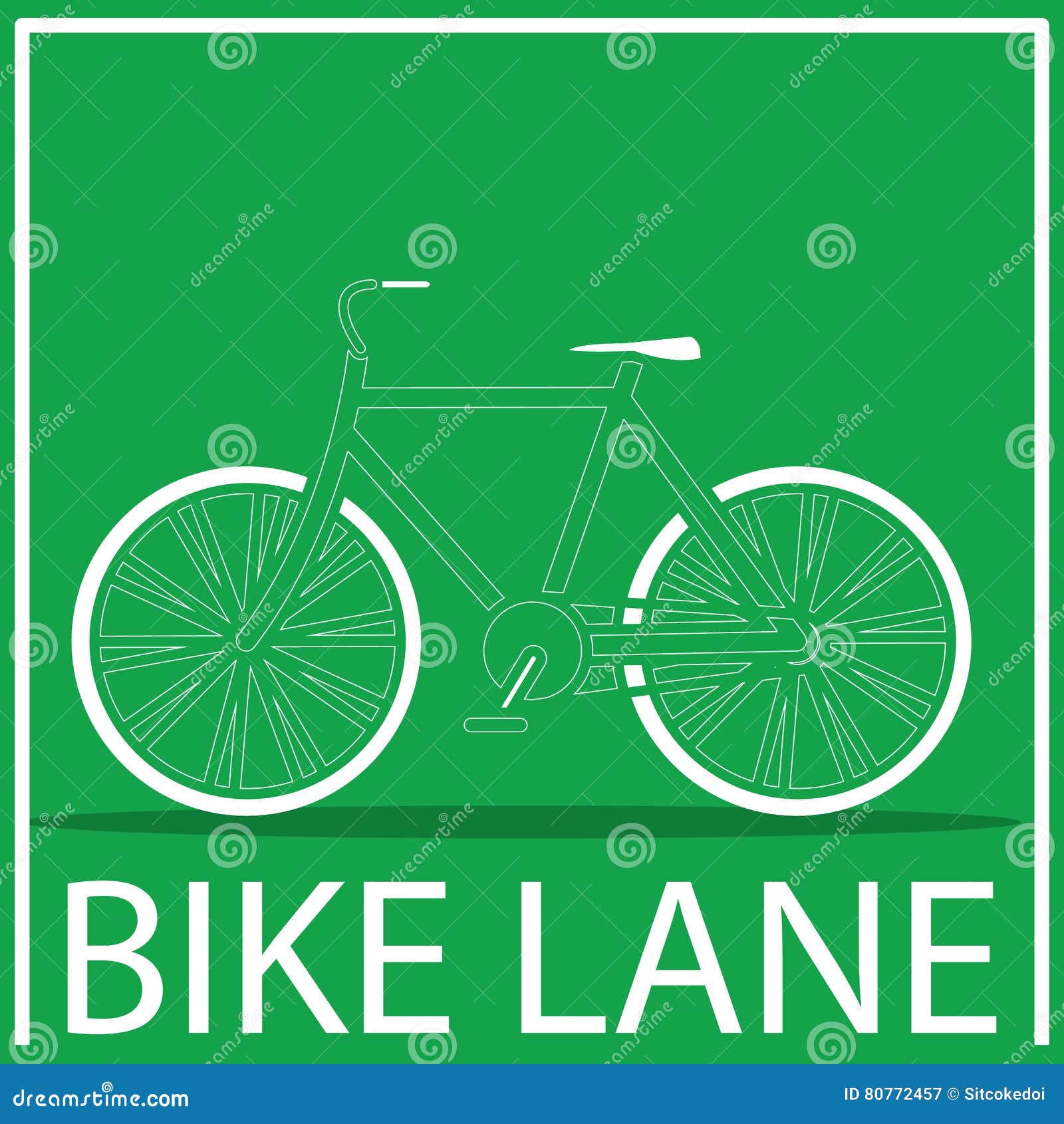 Bicycle Route Number, Cycling And Pedestrian Lane Road Sign, Large ...