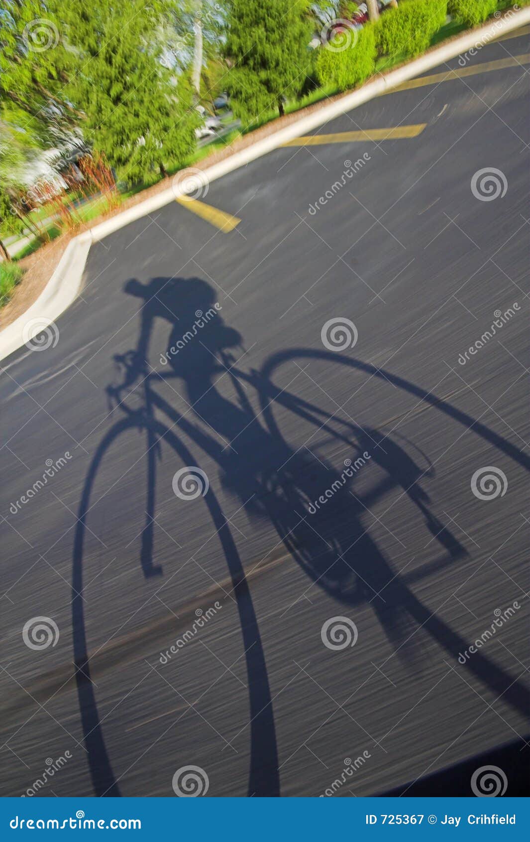 Bicycle shadow stock image. Image of safety, deliver, fitness - 725367