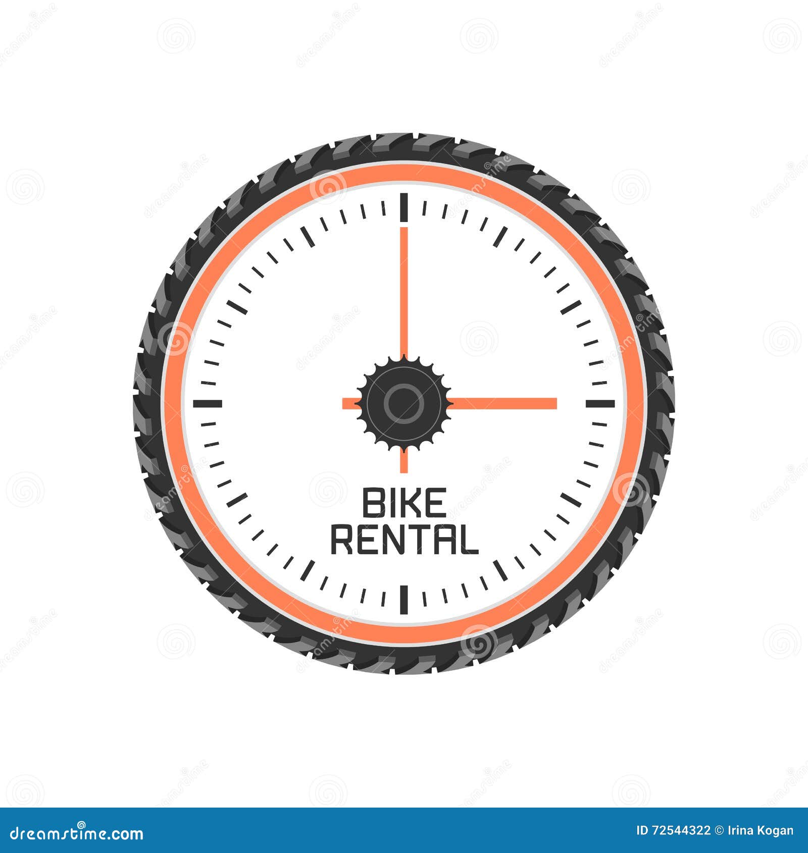 Bicycle Shop, Rental Vector Logo Stock Vector - Illustration of modern ...