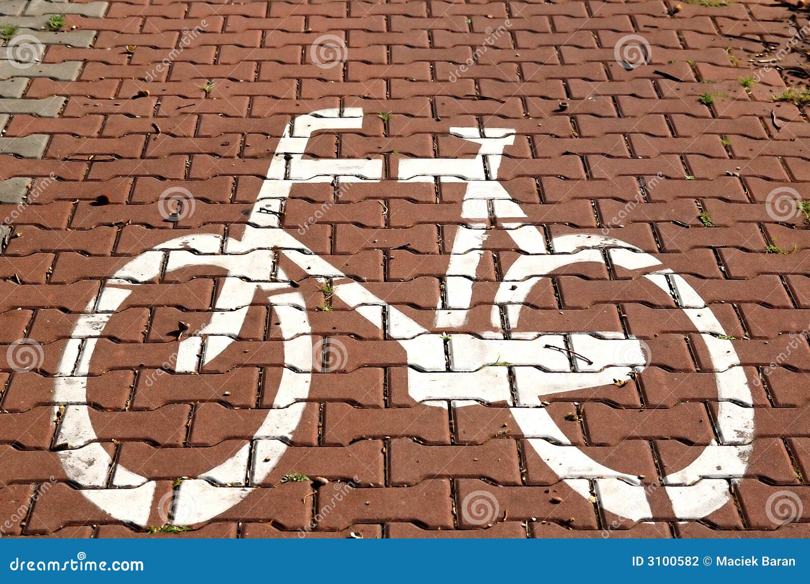 Bicycle Sign Picture. Image: 3100582