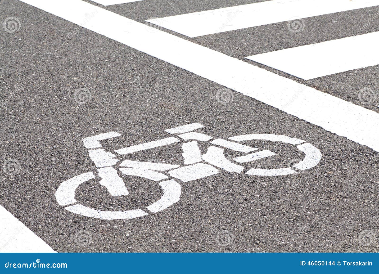 Bicycle sign stock photo. Image of sign, bike, ground - 46050144