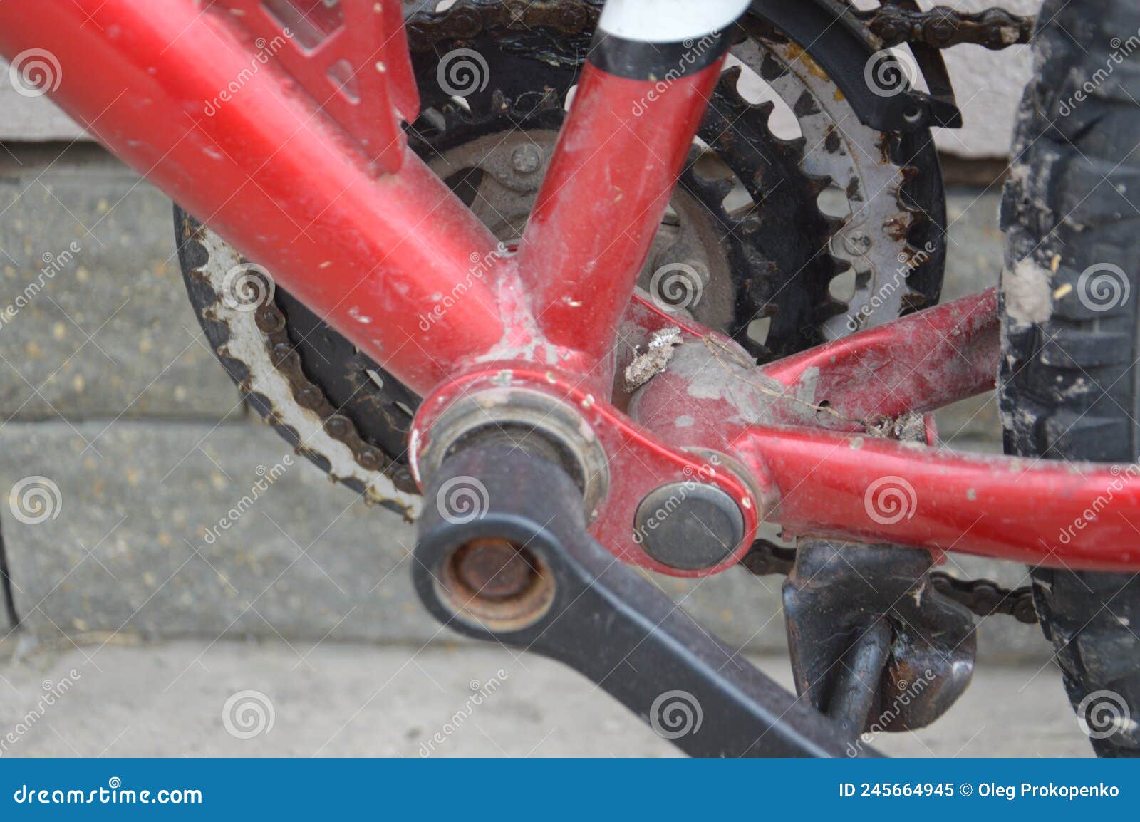 Bicycle Spare Parts and Accessories Stock Image - Image of gear ...