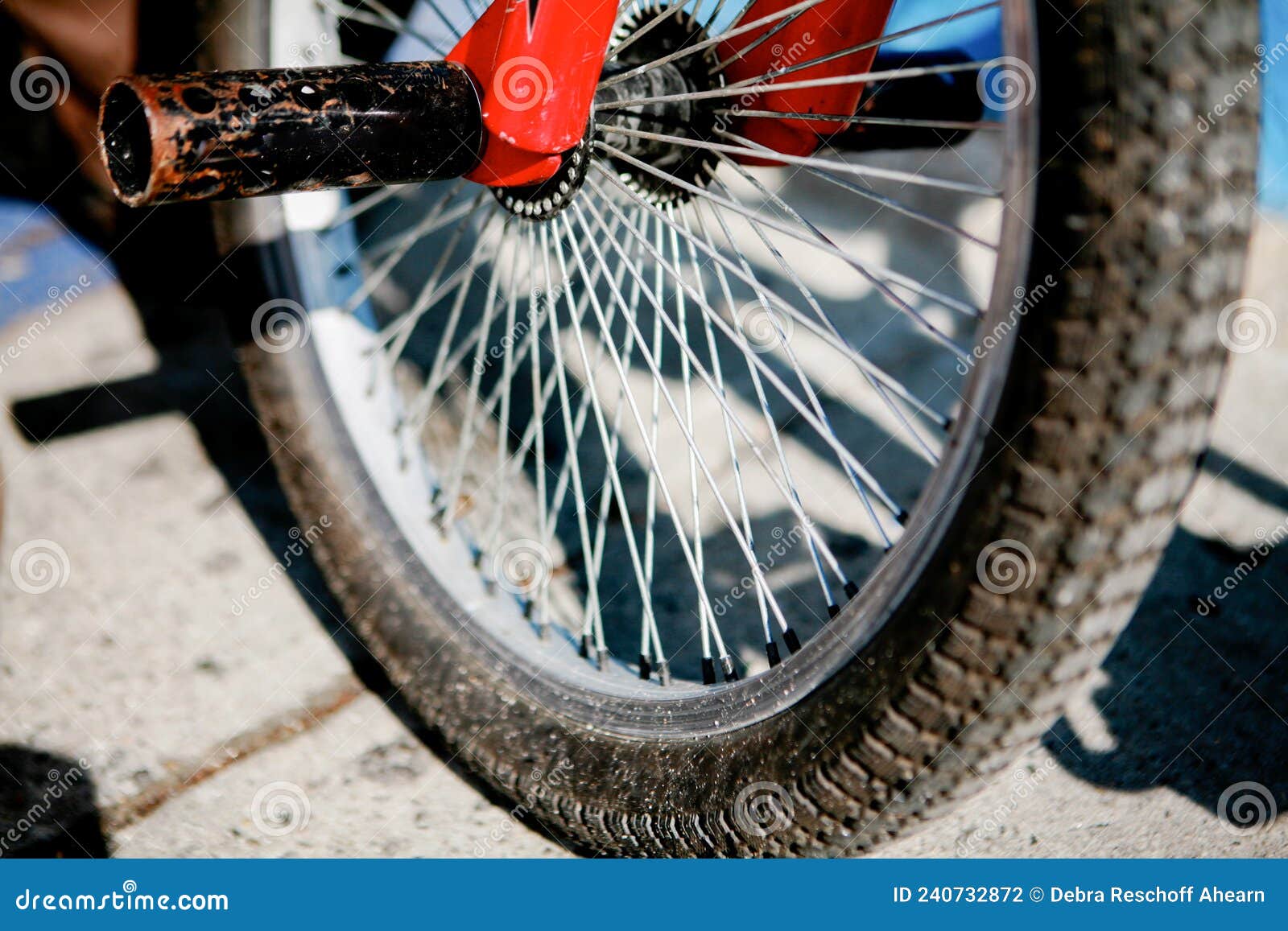 Bicycle Spokes on Bicycle Wheel Stock Photo - Image of industrial, icon ...