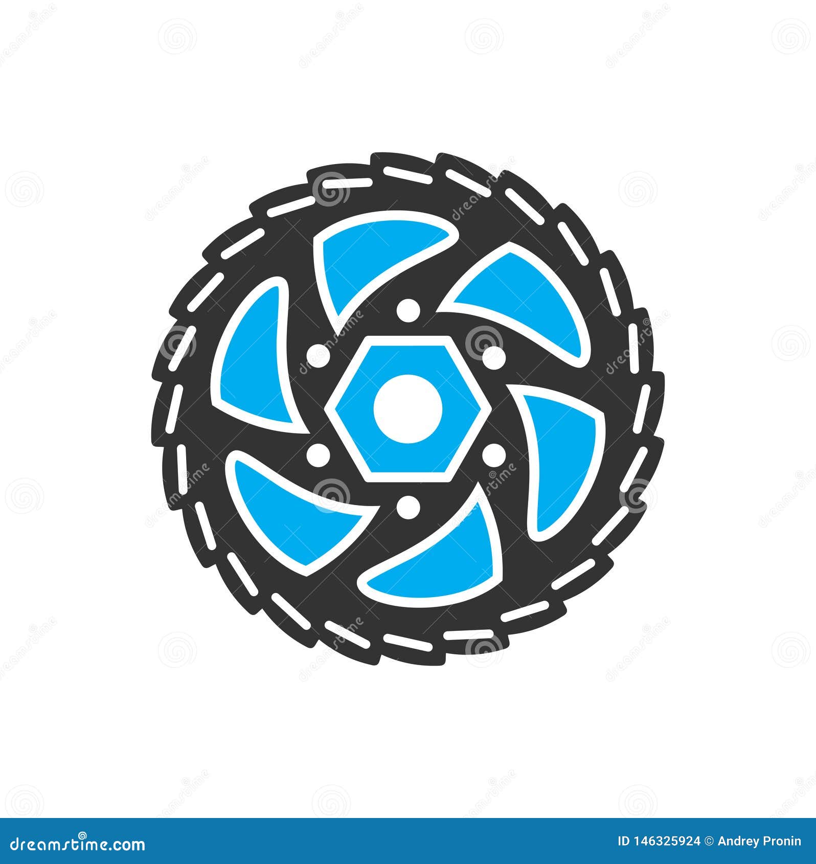 Bicycle Star Icon on Background for Graphic and Web Design. Simple ...