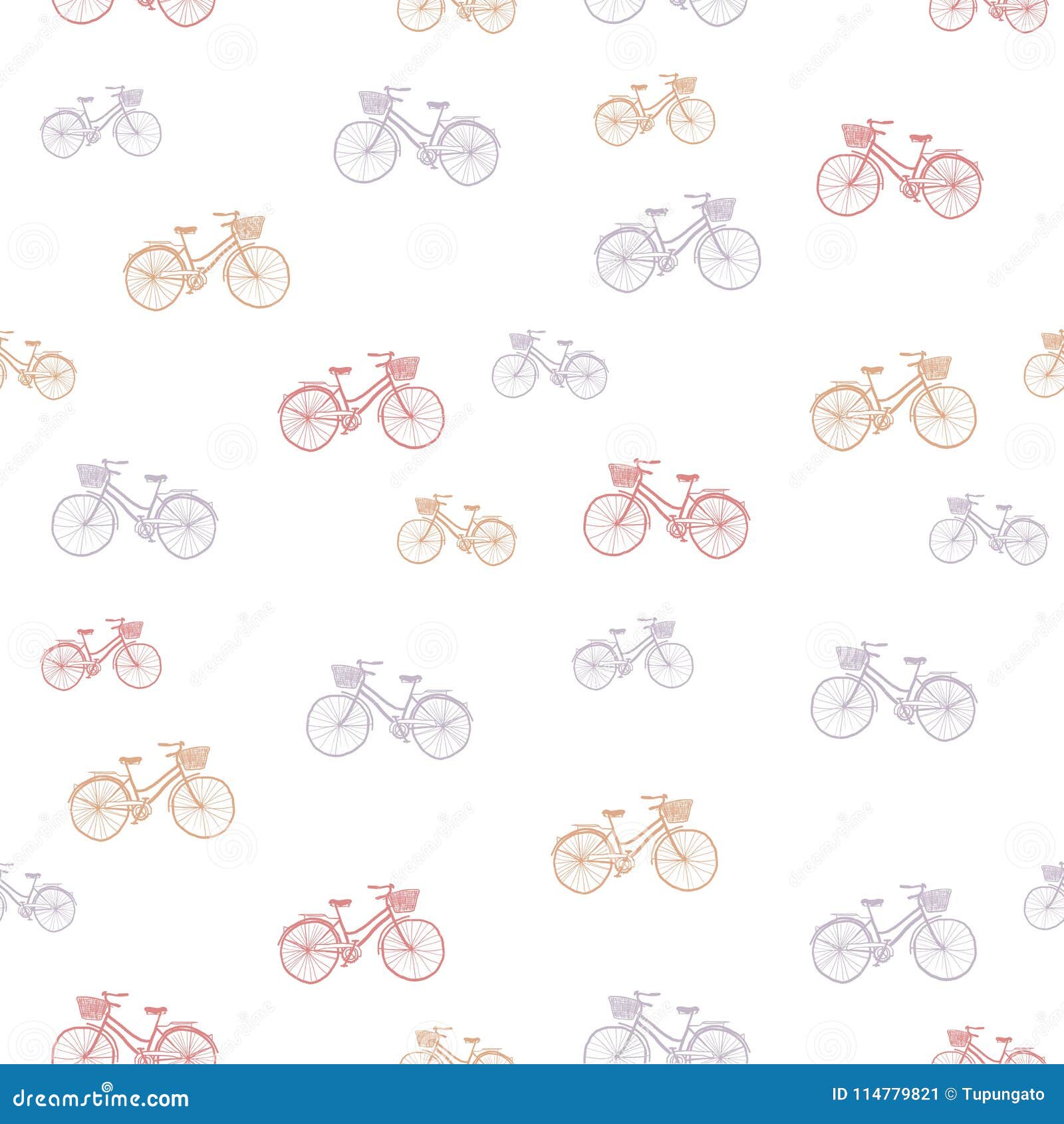Bicycle texture design stock vector. Illustration of seamless - 114779821