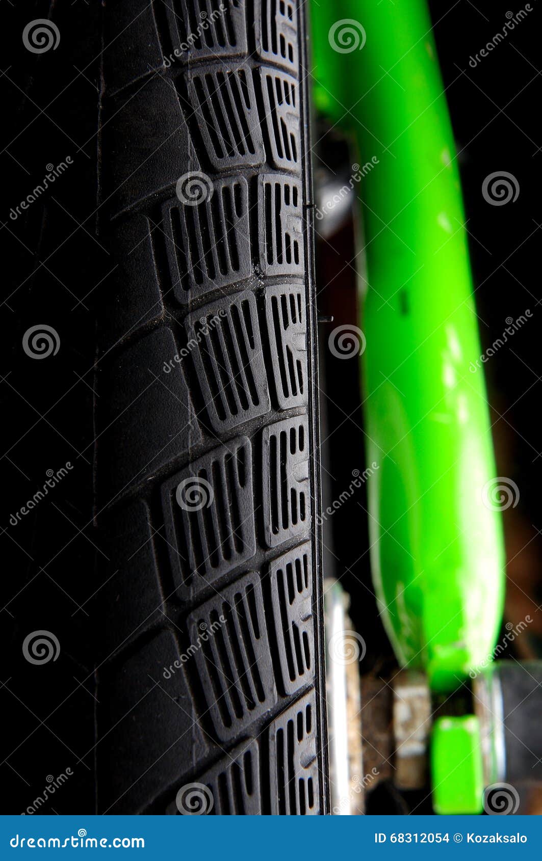 Bicycle tire close-up stock photo. Image of tire, sport - 68312054