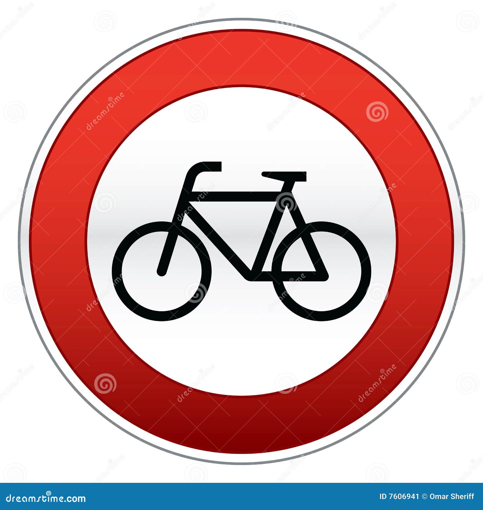 Traffic Sign Advise Cars To Give Side Way To Ambul Cartoon Vector ...