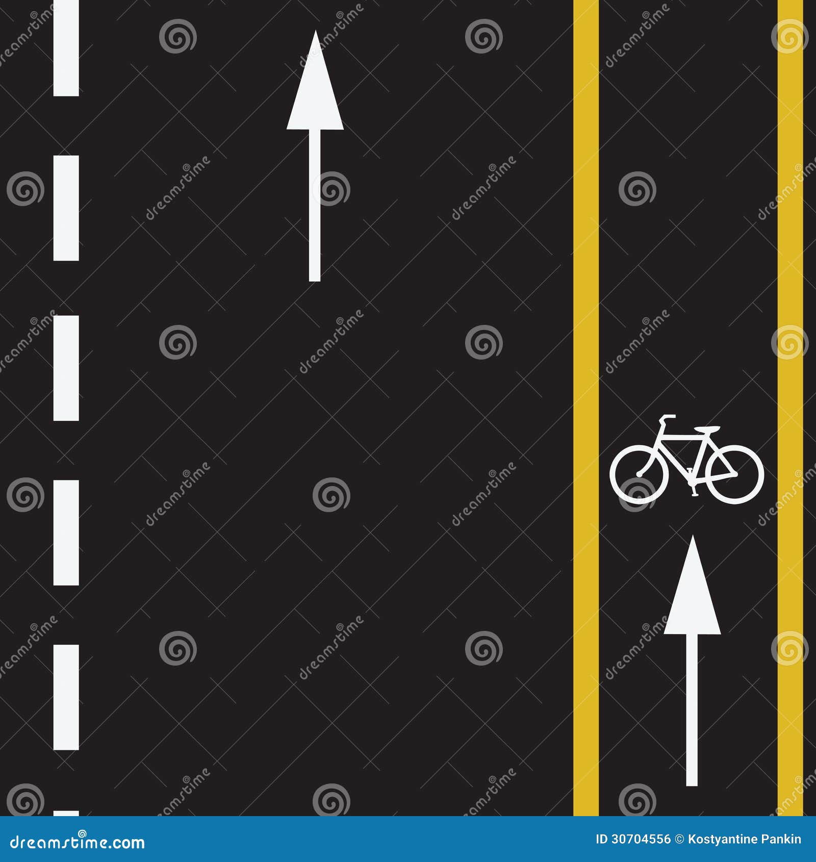 Bicycle Route Number, Cycling And Pedestrian Lane Road Sign, Large ...