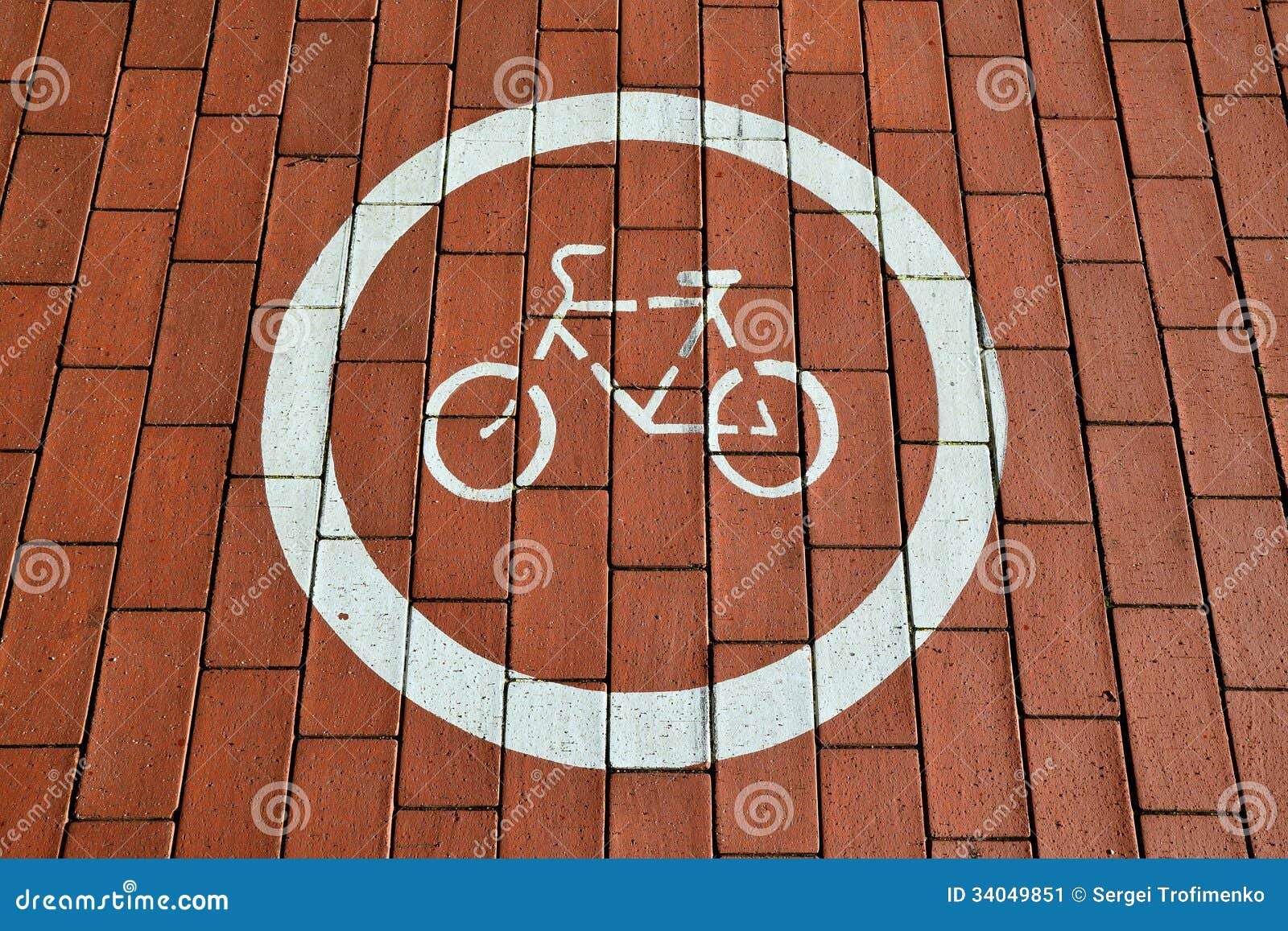 Bicycle trail stock image. Image of sign, wheel, bike - 34049851