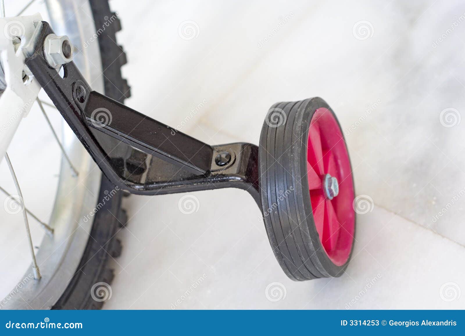 Bicycle Training Wheel stock image. Image of play, tire - 3314253