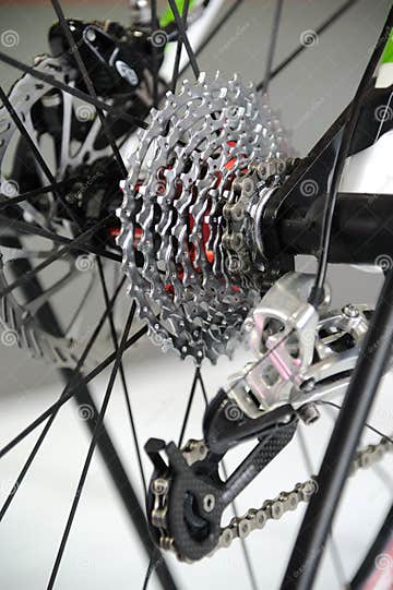Bicycle transmission stock photo. Image of gearbox, frame - 19912810