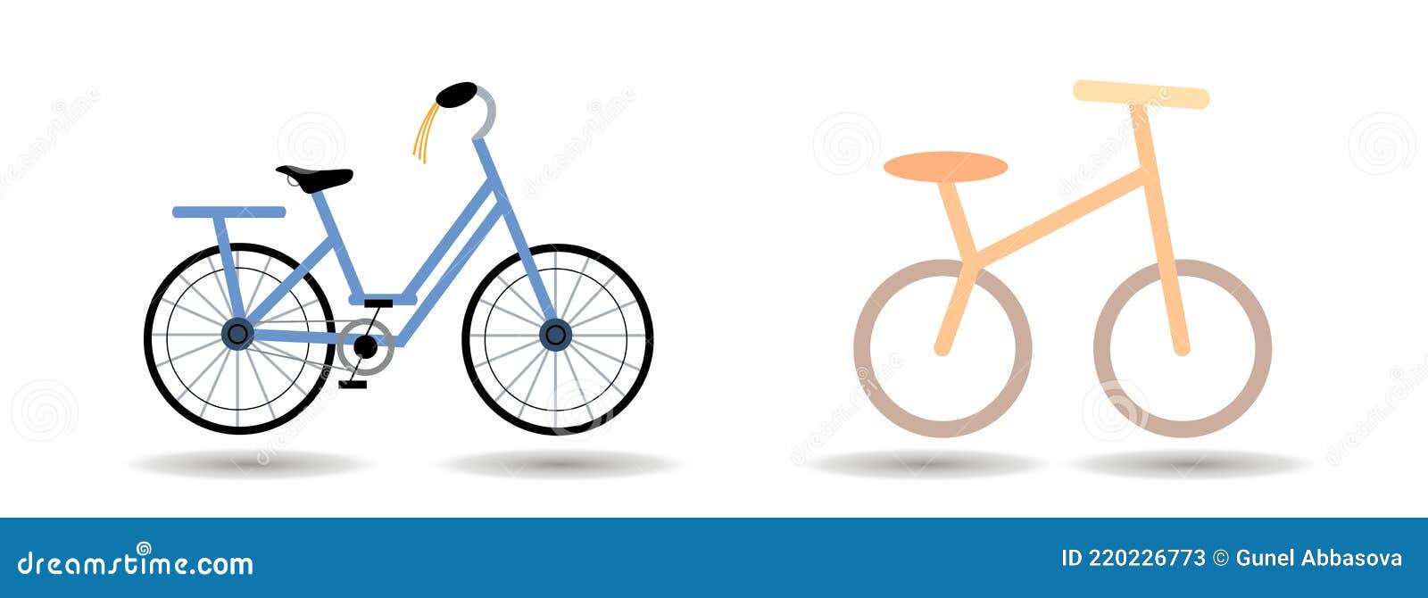 Bicycle Clip Art Set. Bicycle Vector Clip Art Set. Bicycle Vector Clip ...