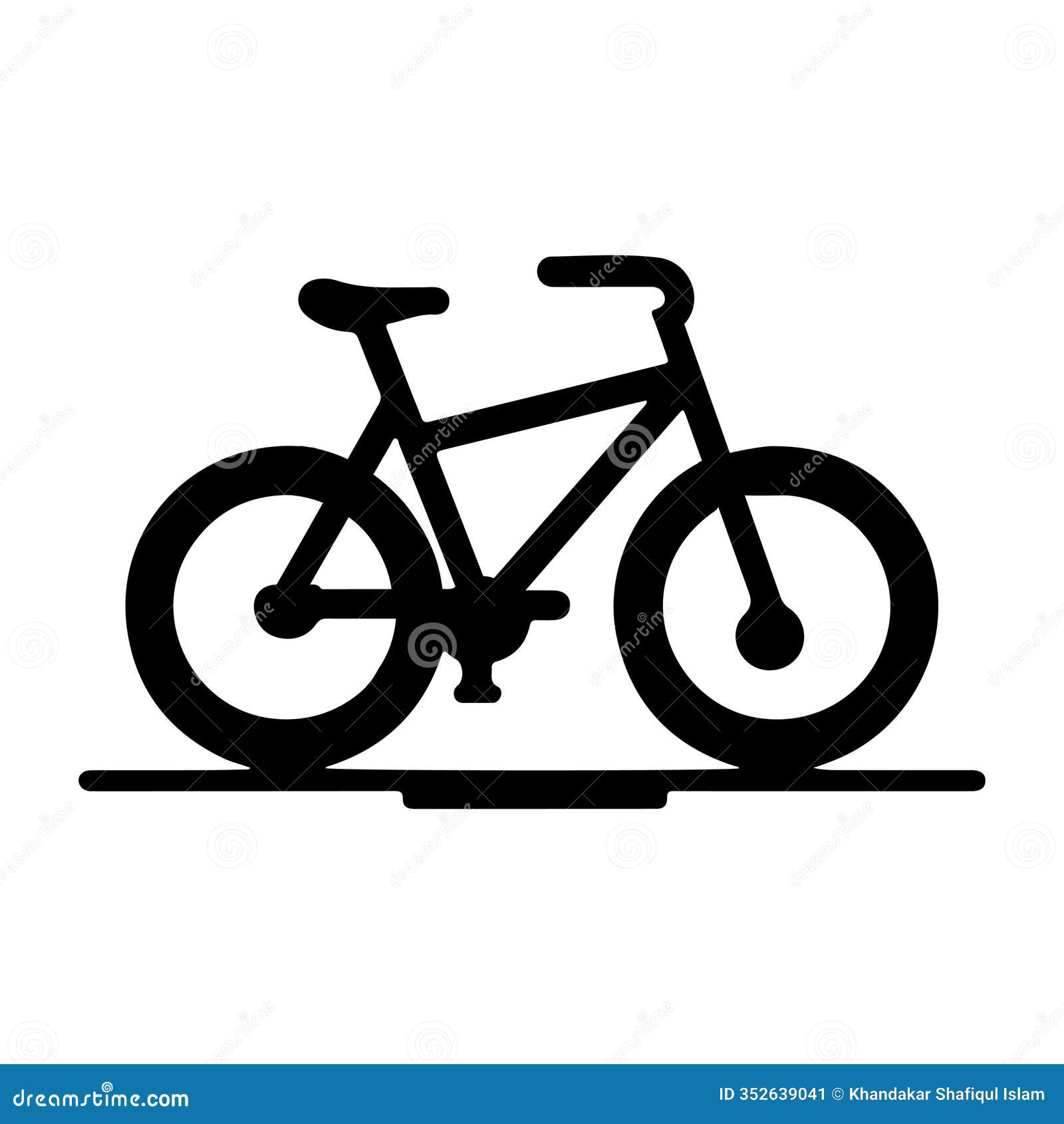 Bicycle Vector Logo Illustration Design Stock Illustration ...