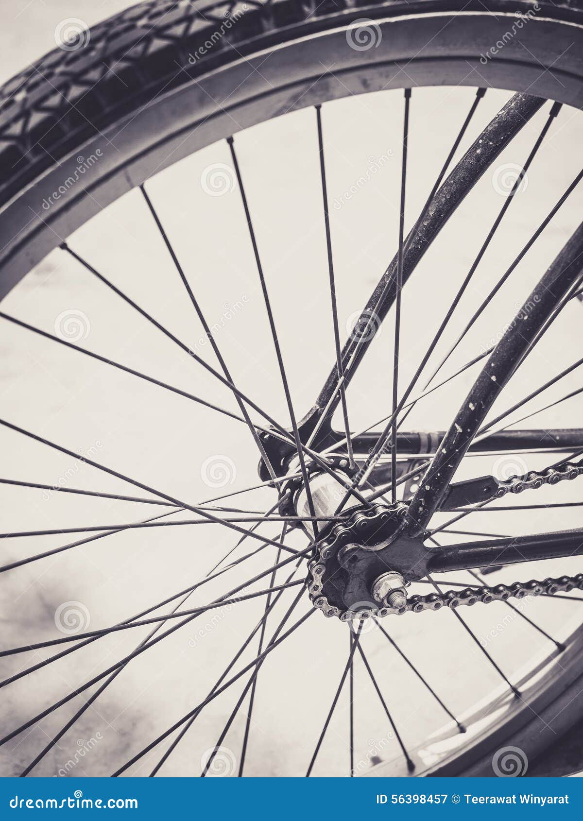 Bicycle wheel close up stock image. Image of abstract - 56398457