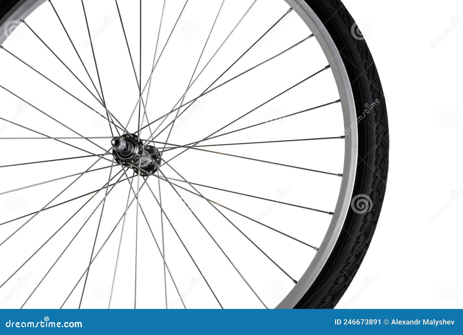 Bicycle wheel front stock image. Image of rotation, symmetric - 246673891