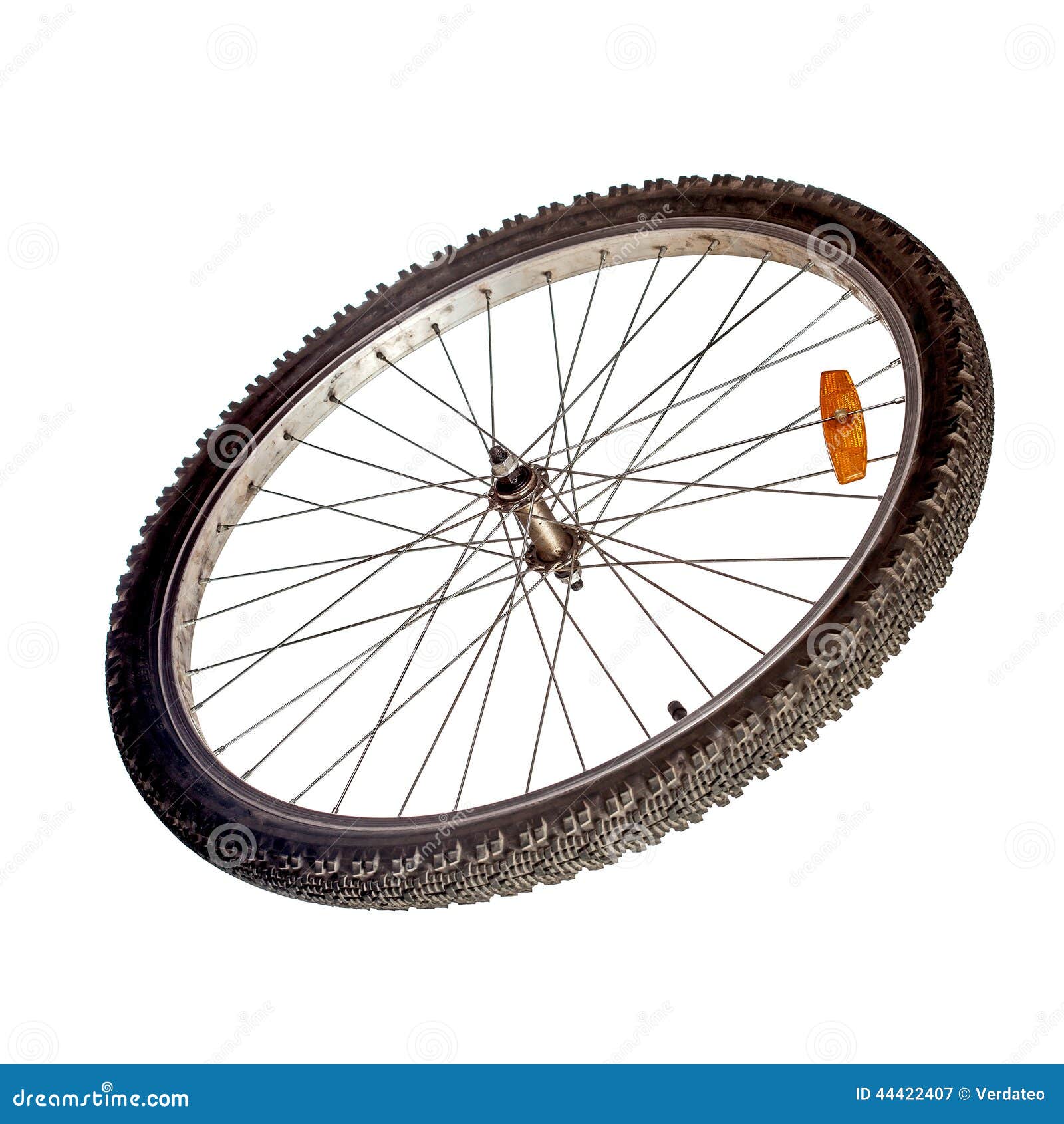 Bicycle wheel isolated stock image. Image of closeup - 44422407