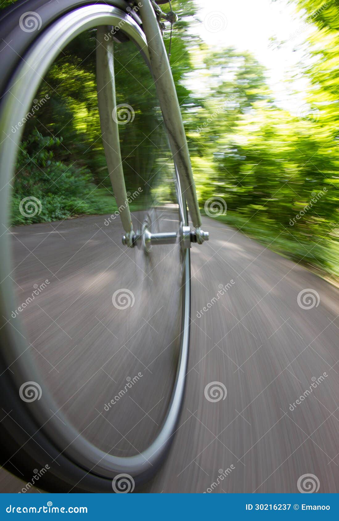 Bicycle Wheel In Motion Royalty-Free Stock Photo | CartoonDealer.com ...