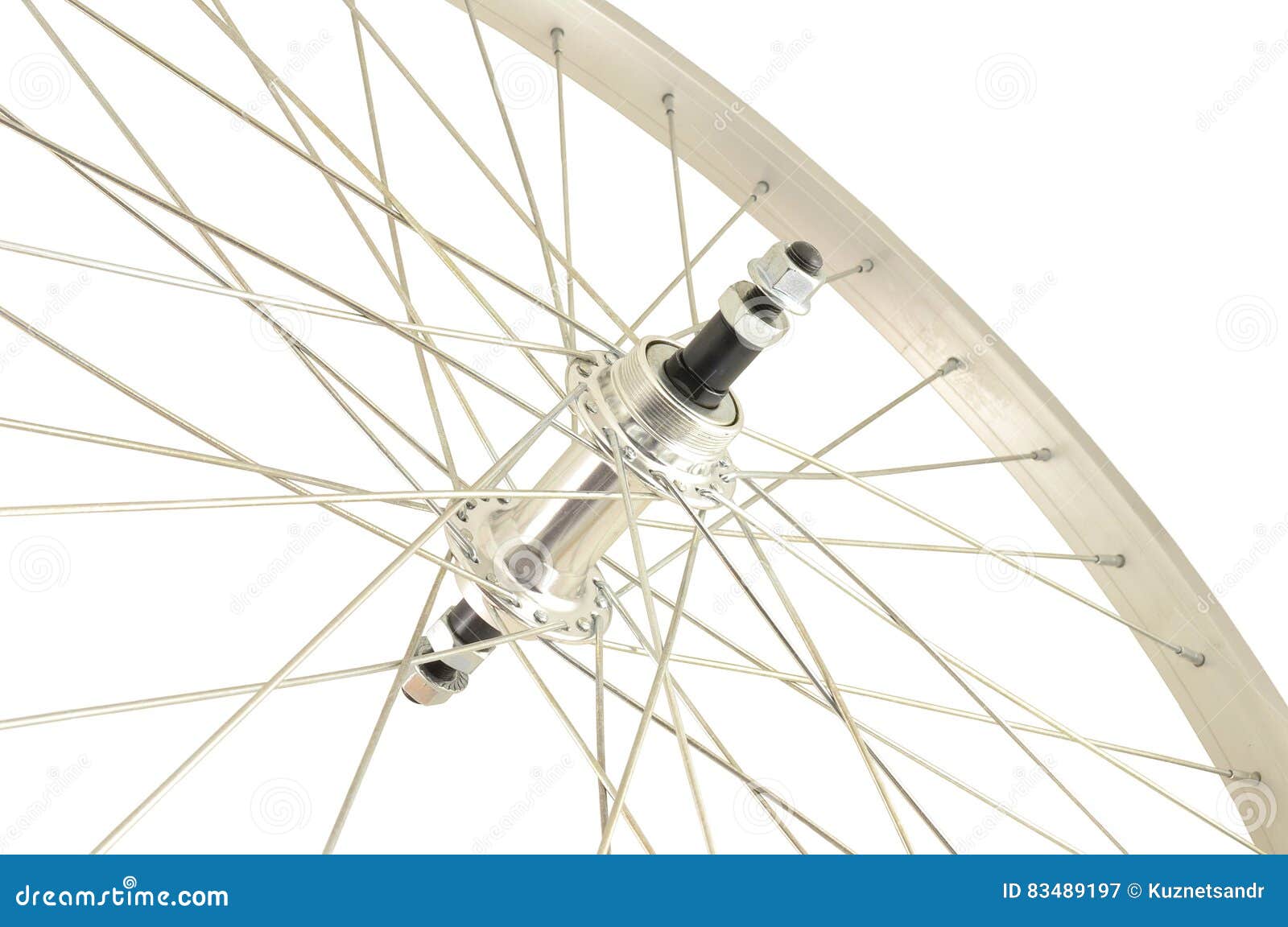 Bicycle Wheel without tire stock image. Image of clean - 83489197