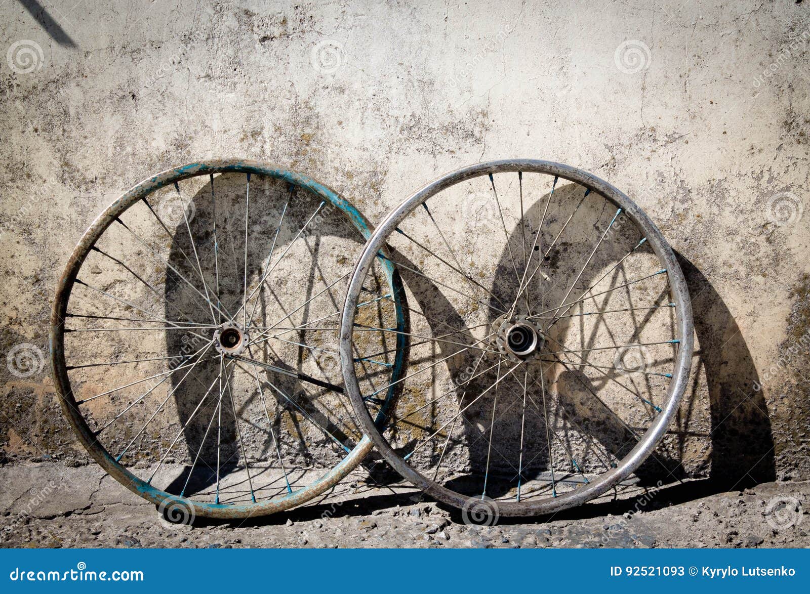 Bicycle wheels stock image. Image of bike, style, steel - 92521093