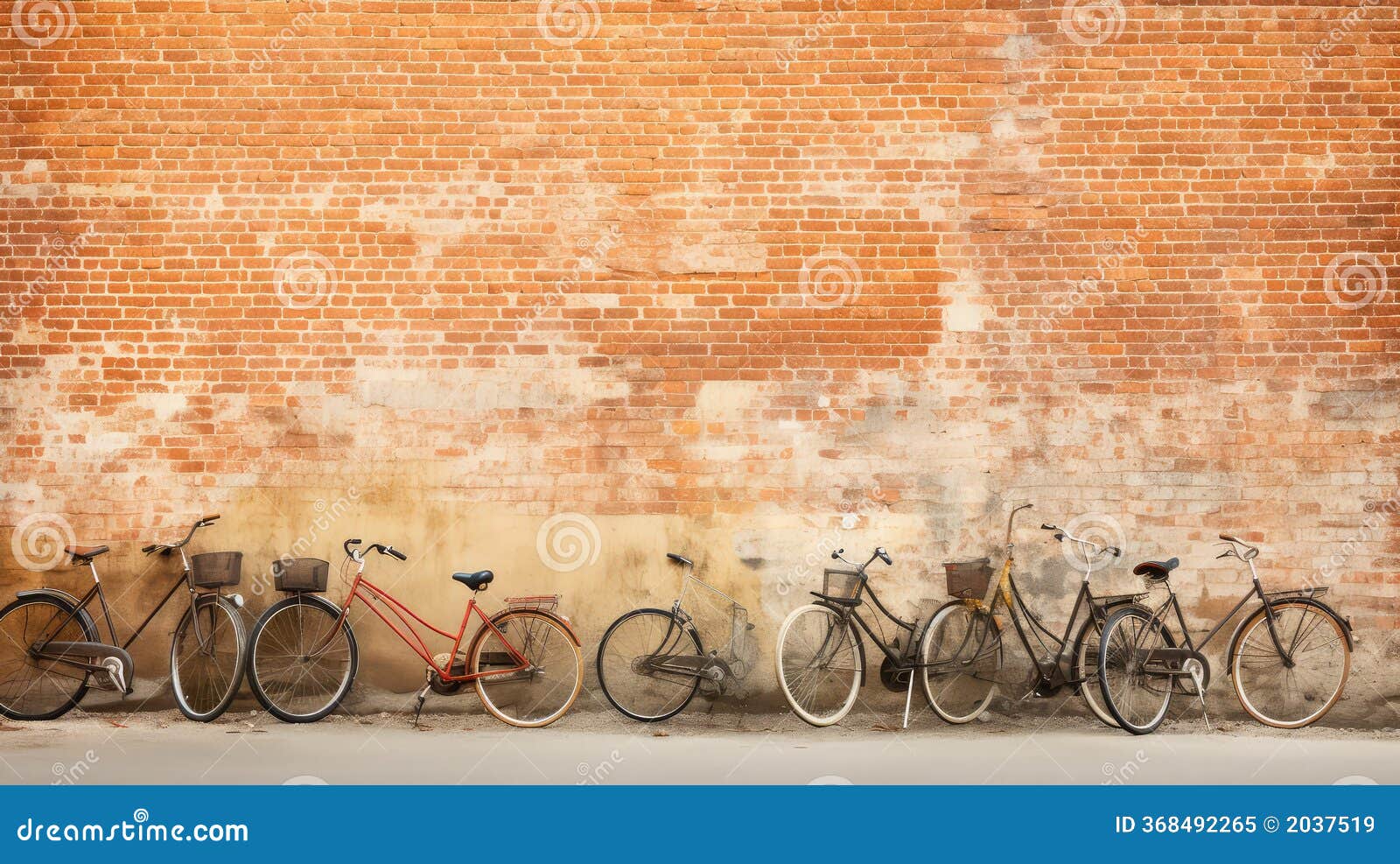 Texture With Bicycles Pictograms. Bicycles Seamless Background. Bikes ...