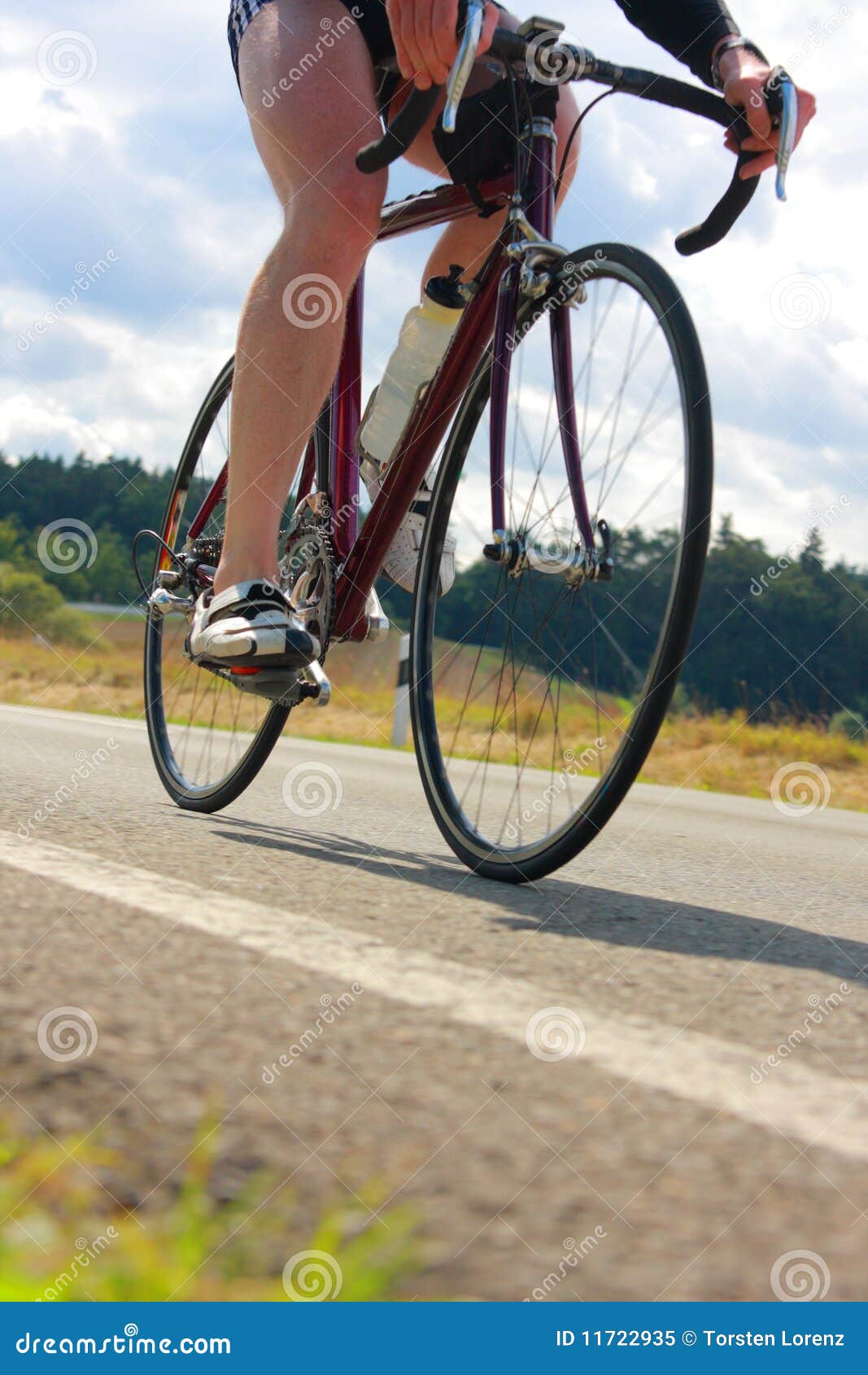 Bicyclist stock image. Image of black, bicycling, fast - 11722935