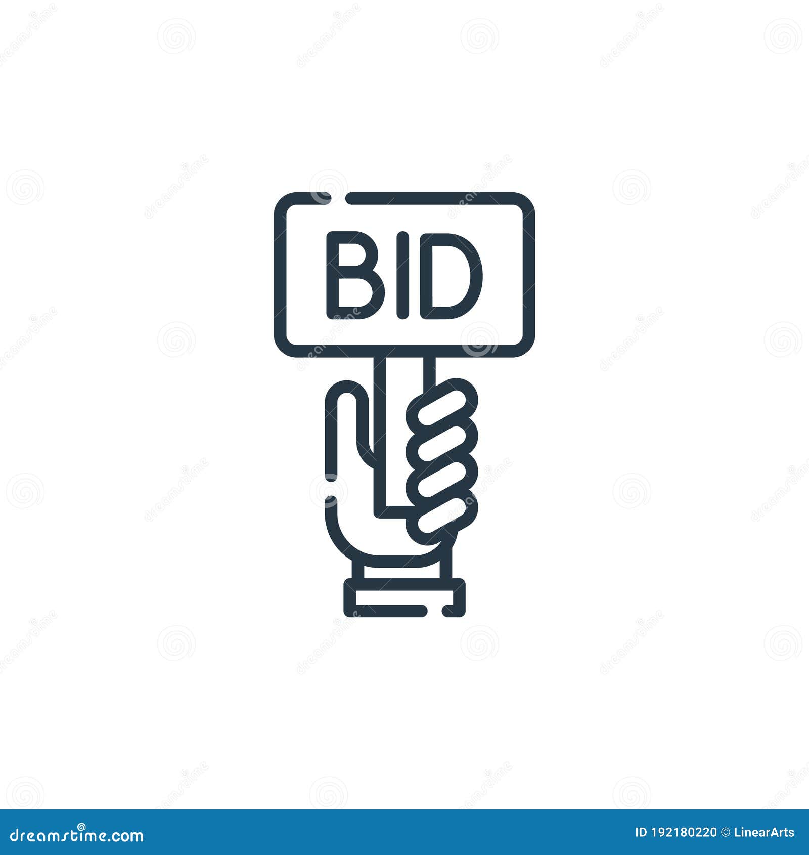 Auction Bid Icon