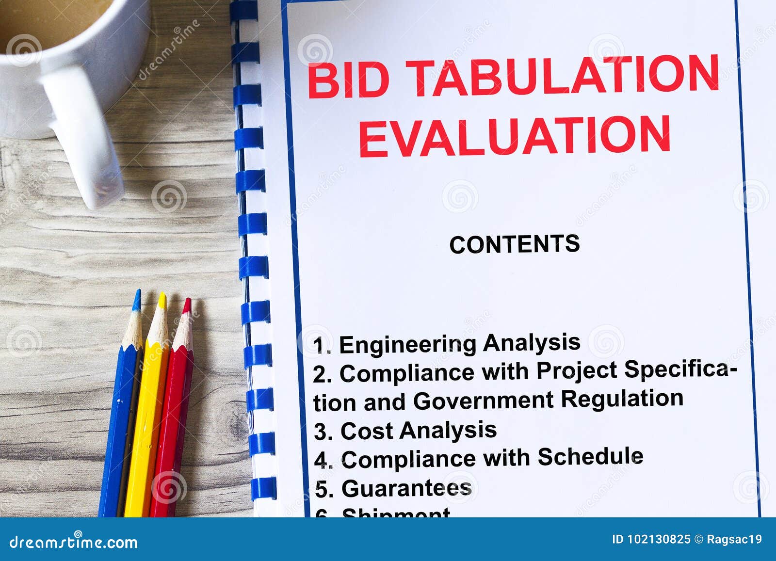 Bid tab analysis concept stock image. Image of industry - 102130825