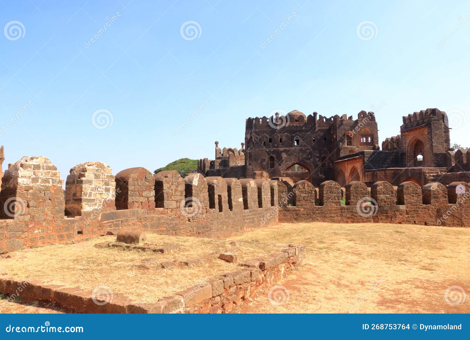 Bidar Fort in Karnataka in India Stock Photo - Image of indian ...