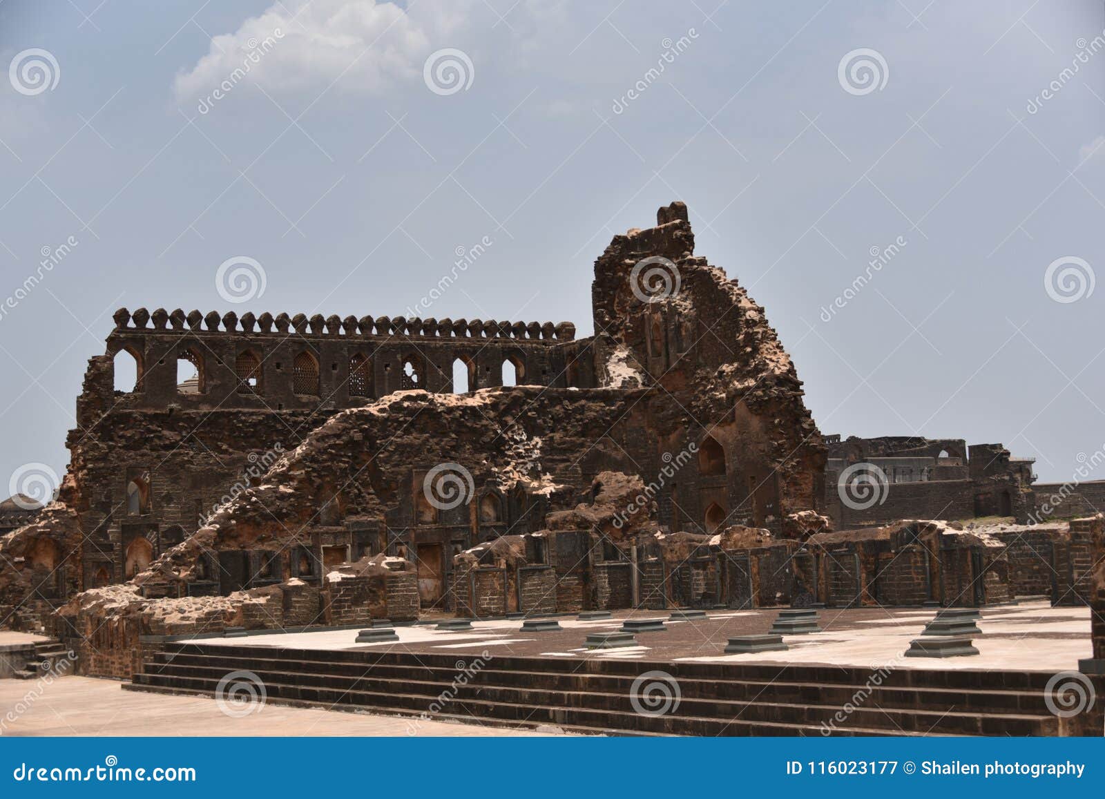 Ancient Bidar Fort Built By Bahmani Kingdom, Karnataka,India Royalty ...