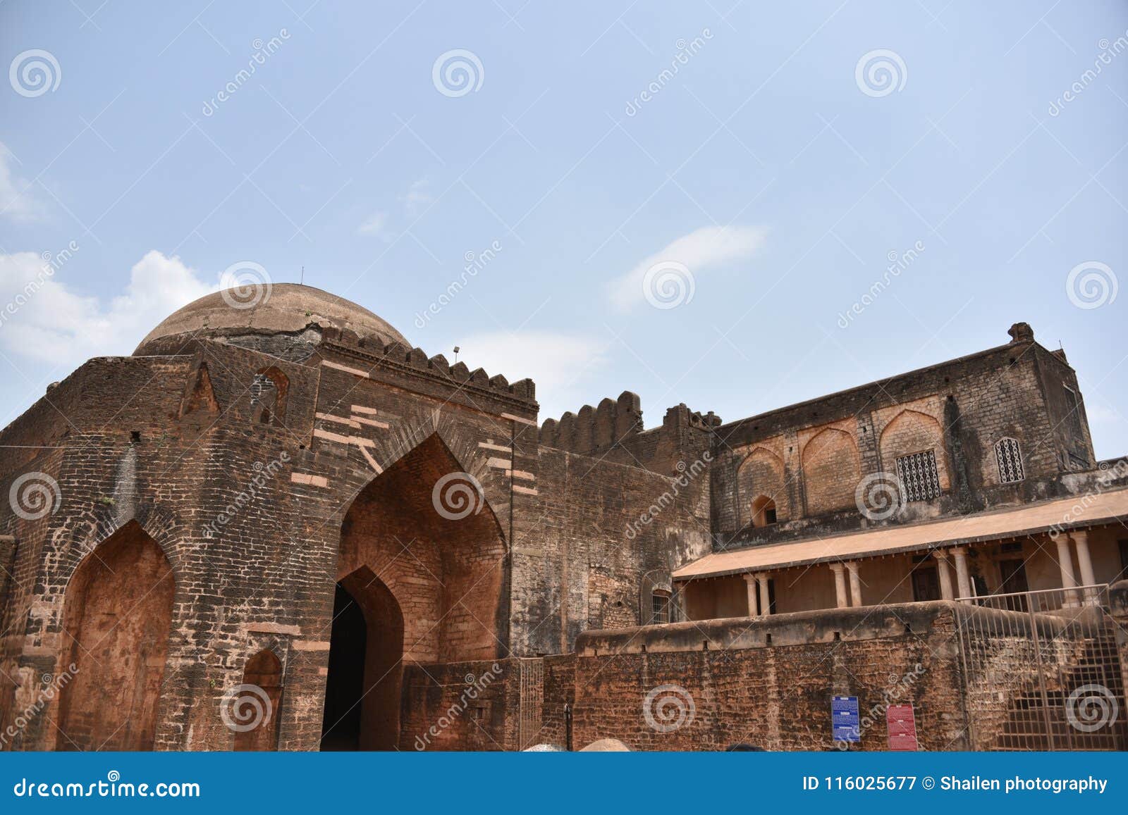 Bidar Fort and Monuments, Bidar, Karnataka Stock Image - Image of ...