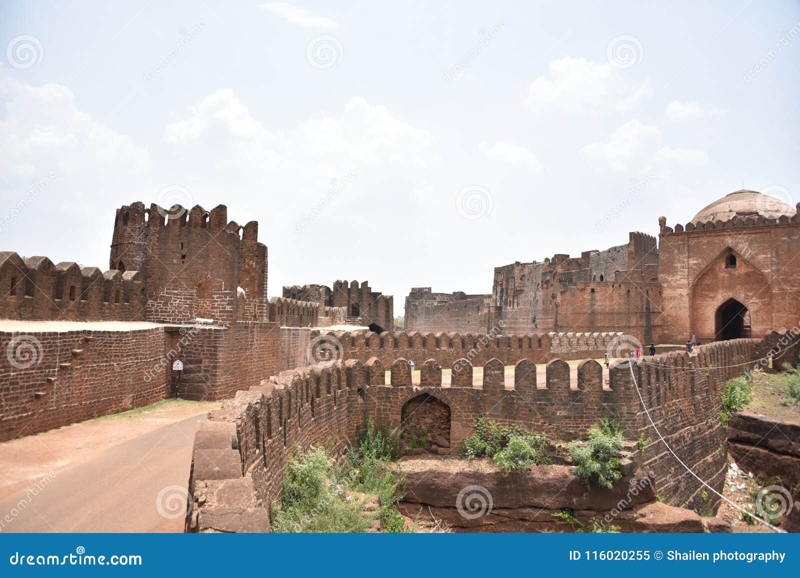 Bidar Fort, Bidar, Karnataka Editorial Image - Image of fort, india ...