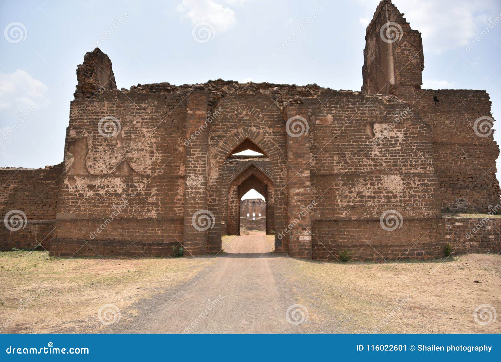 Bidar Fort, Bidar, Karnataka Stock Image - Image of tourist, landmark ...