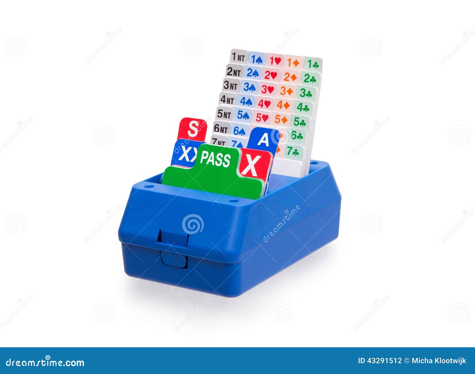 Bidge biding box stock photo. Image of poker, modern - 43291512