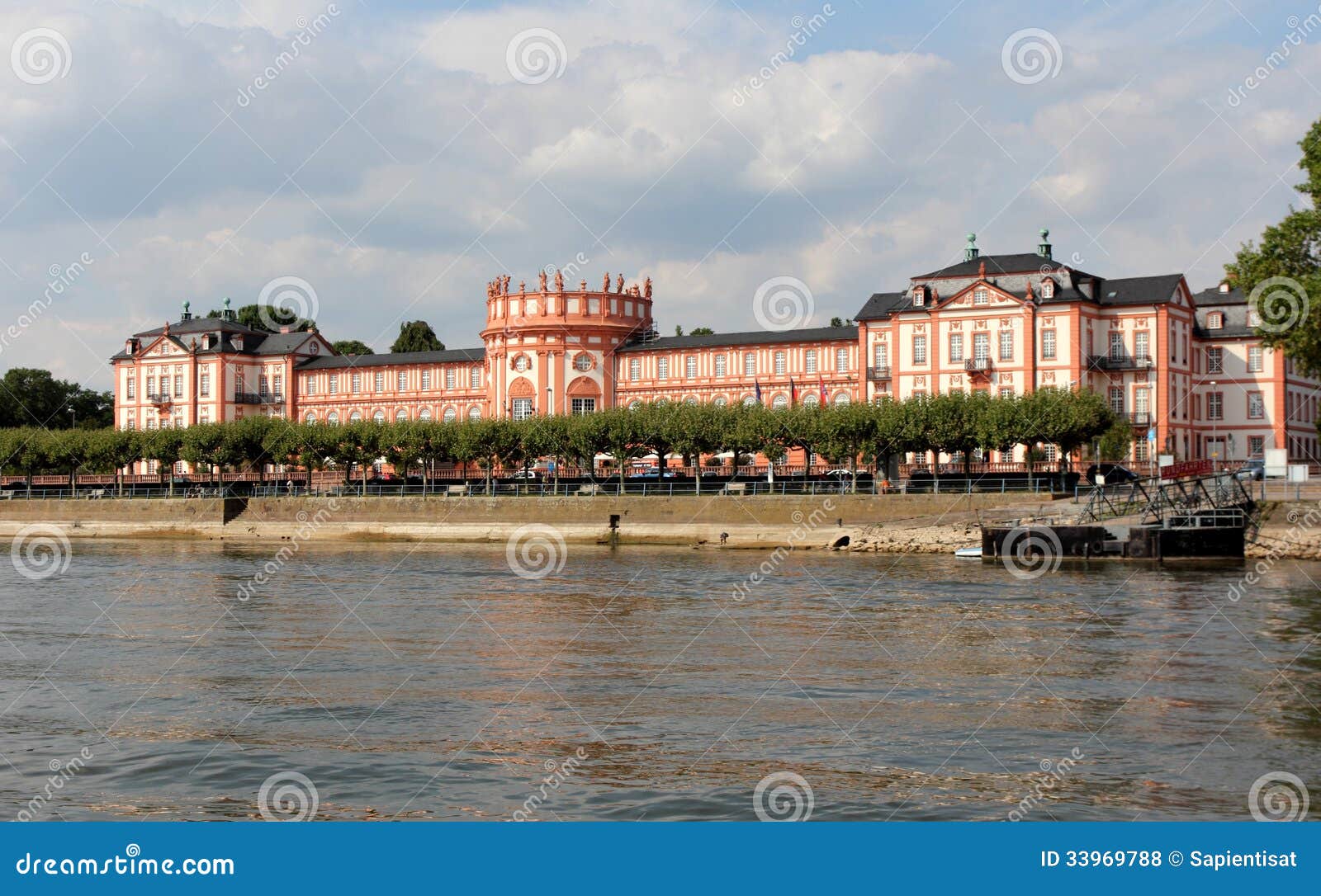 Biebrich Palace in Wiesbaden, Germany Editorial Stock Photo - Image of ...