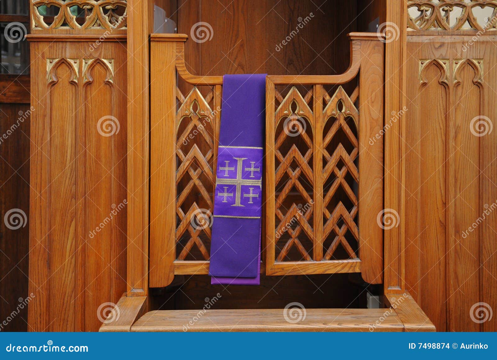Biecht stock foto. Image of priester, godsdienst, geloof - 7498874
