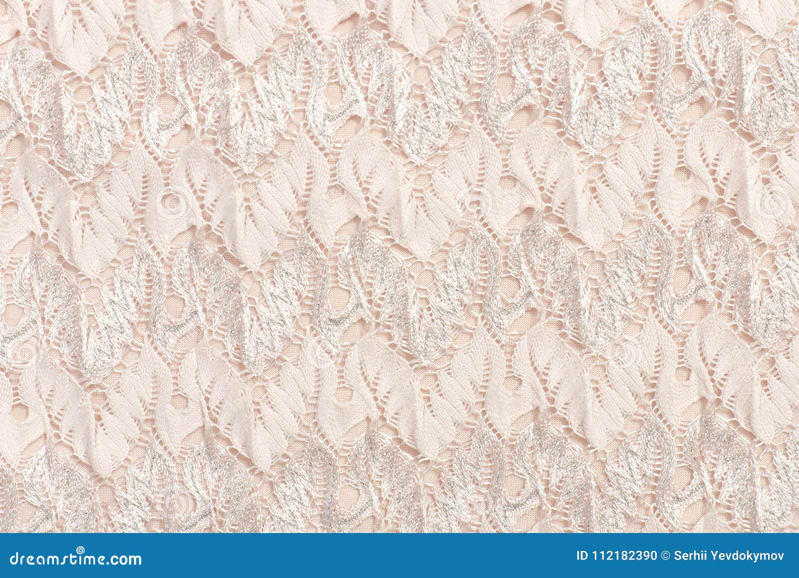 Biege Cloth with Embossed Pattern, Close-up. Texture Stock Photo ...