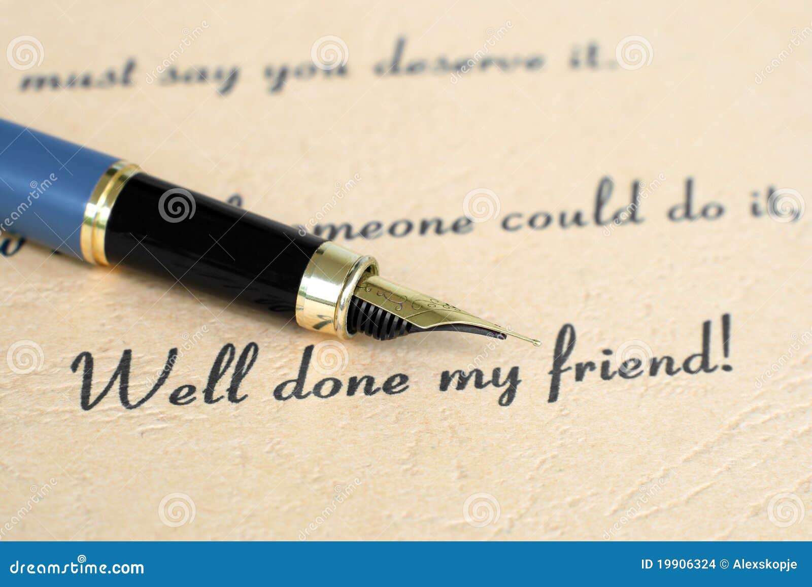 Bien hecho foto de archivo. Imagen de gente, texto, muestra - 19906324