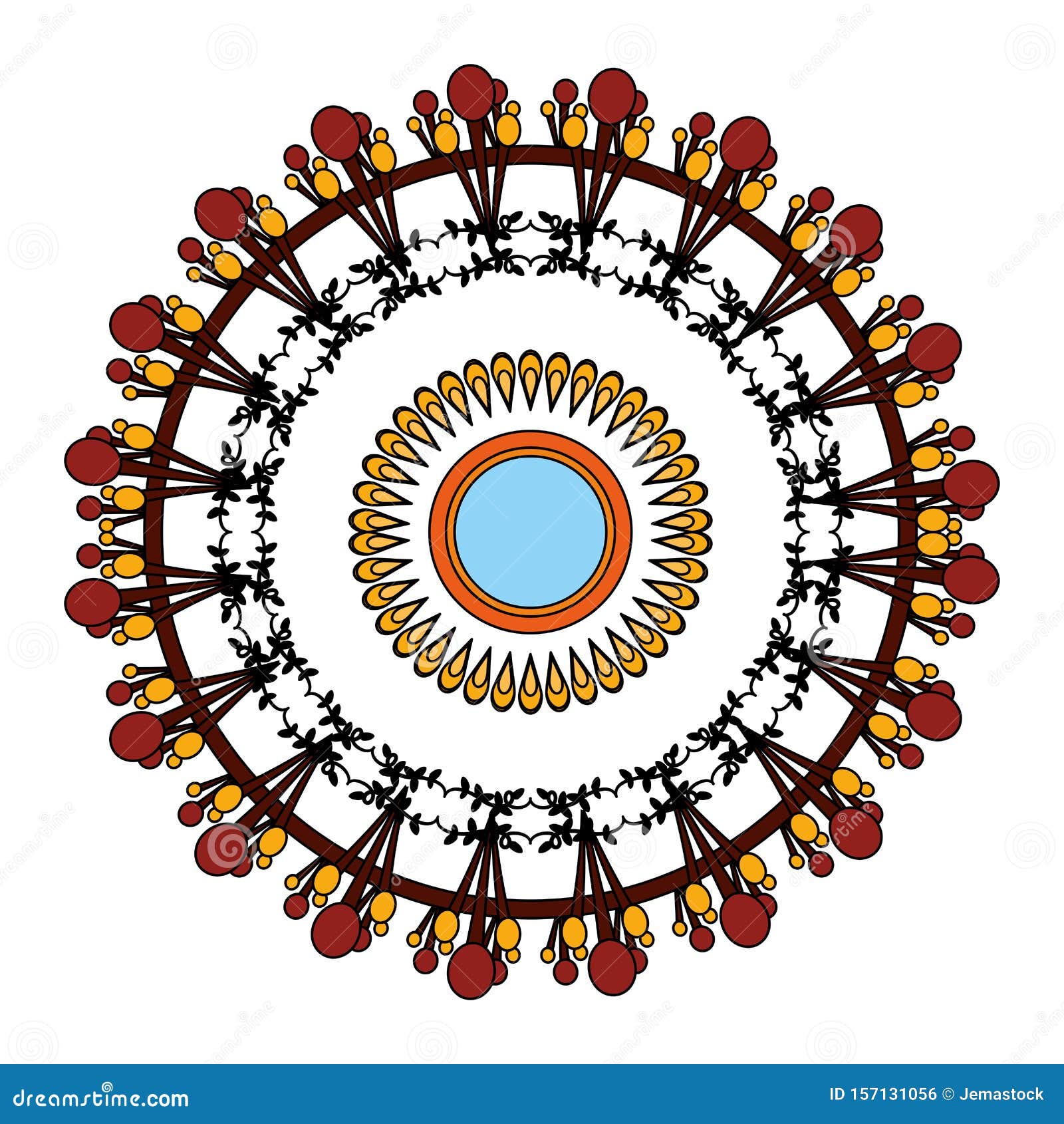 Bien Ser Relajado Caricatura Saludable Ilustración del Vector ...