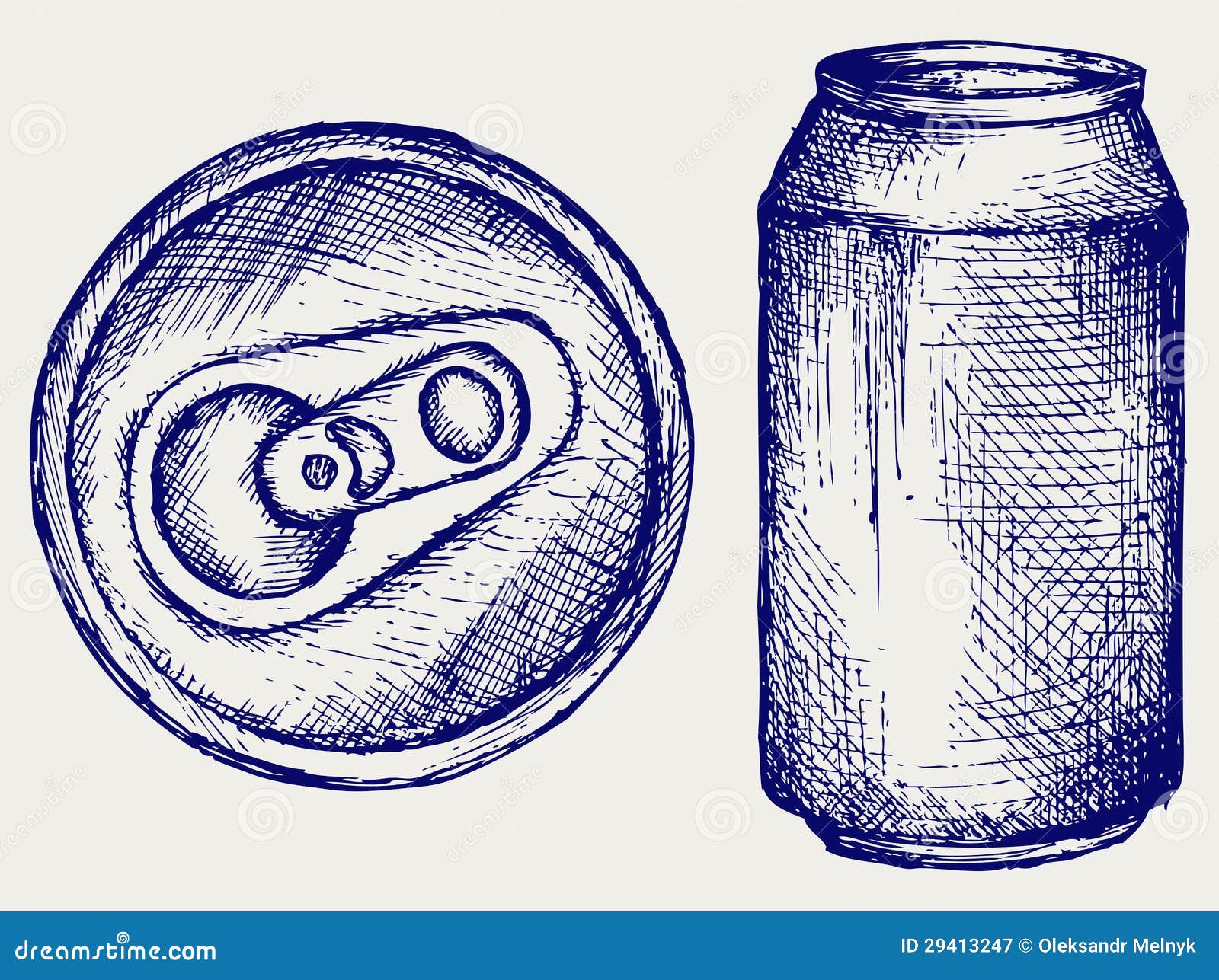 Bierdose vektor abbildung. Illustration von abbildung - 29413247