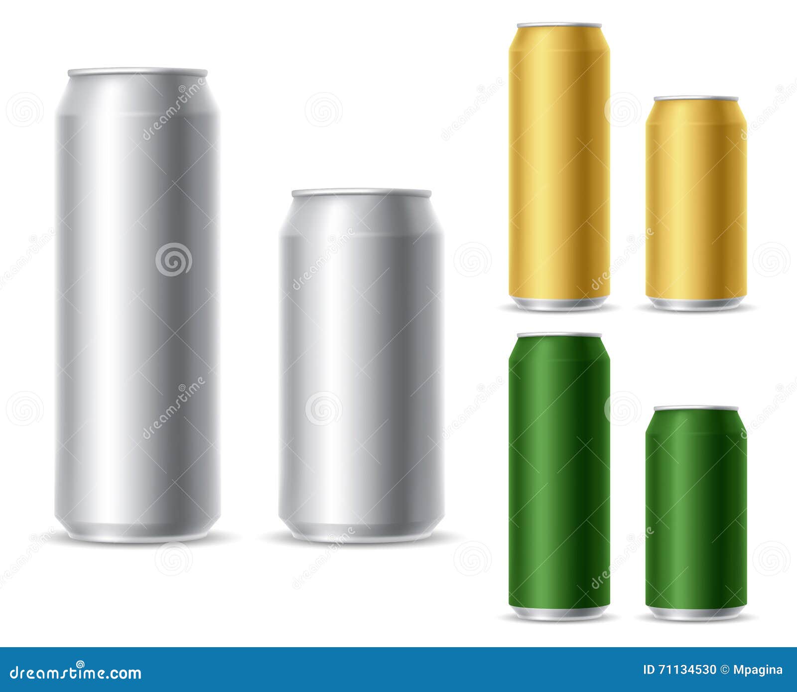 Bierdosen eingestellt vektor abbildung. Illustration von auslegung ...