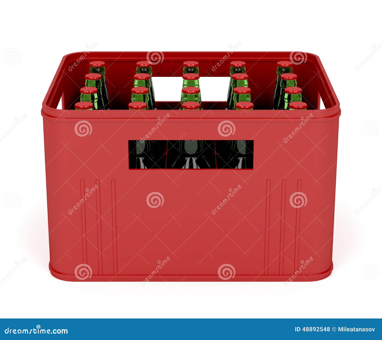 Bierkrat stock illustratie. Illustration of drank, krat - 48892548