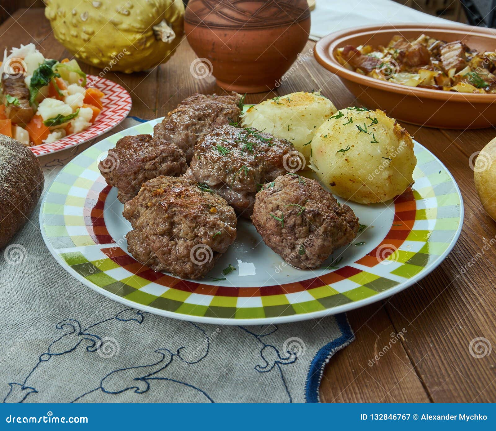 Biff sueco un la Lindstrom imagen de archivo. Imagen de conjunto ...