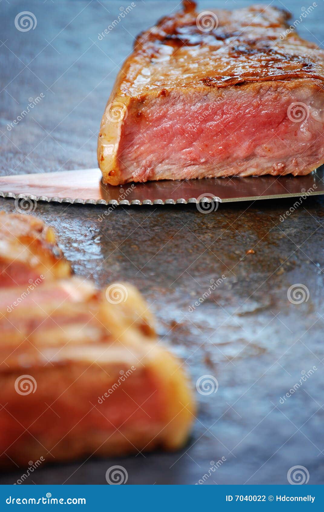 Bifteck photo stock. Image du pointu, faim, ardoise, viande - 7040022