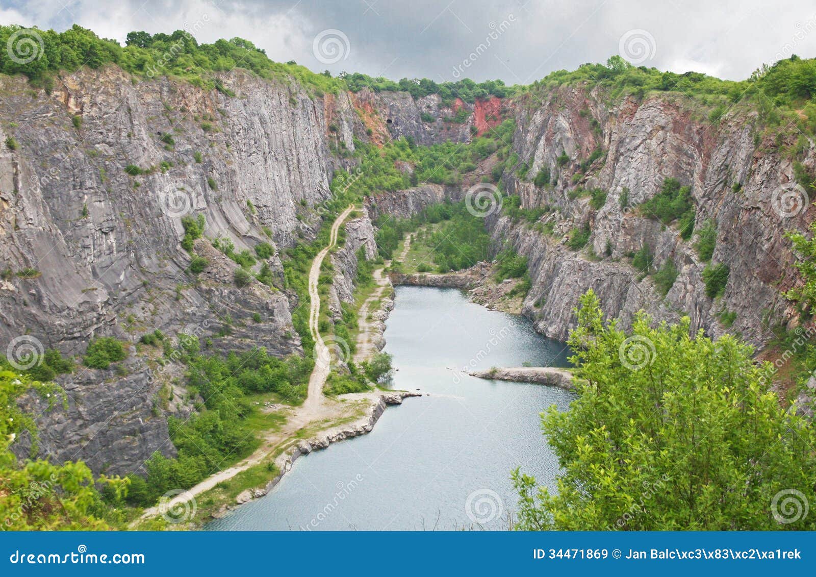 Big America quarry stock image. Image of bohemia, north - 34471869