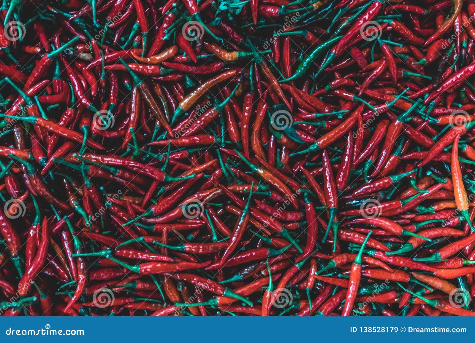 Big Amount of Red Chilli Peppers Stock Image - Image of houses, drying ...